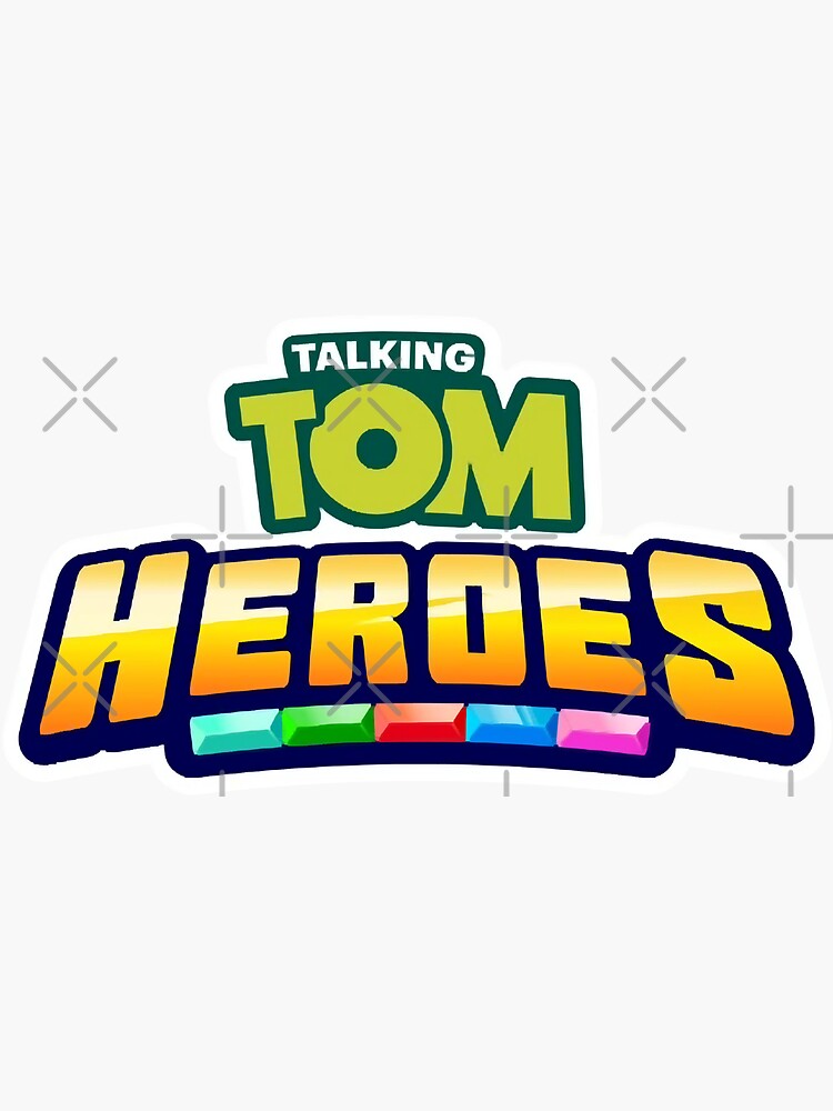 "For Men Women Talking Tom Heroes Gifts Movie Fans" Sticker by ...