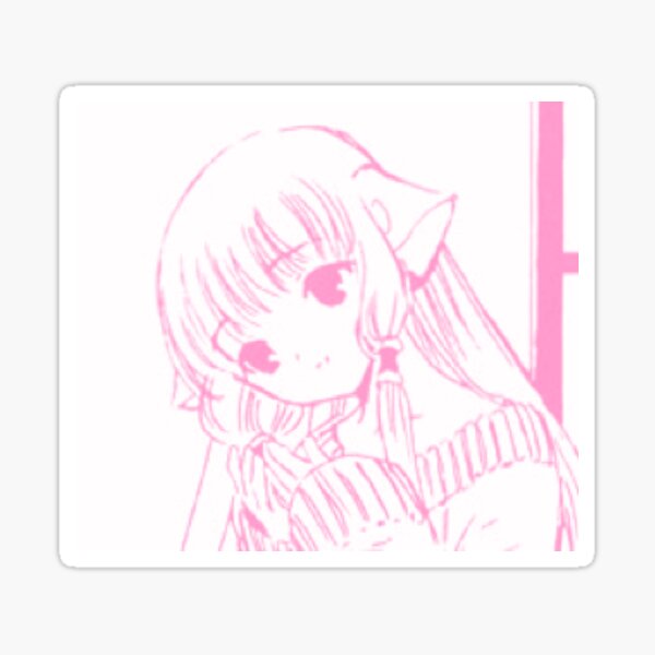 "chobits chi" Sticker by kawaikaeru | Redbubble