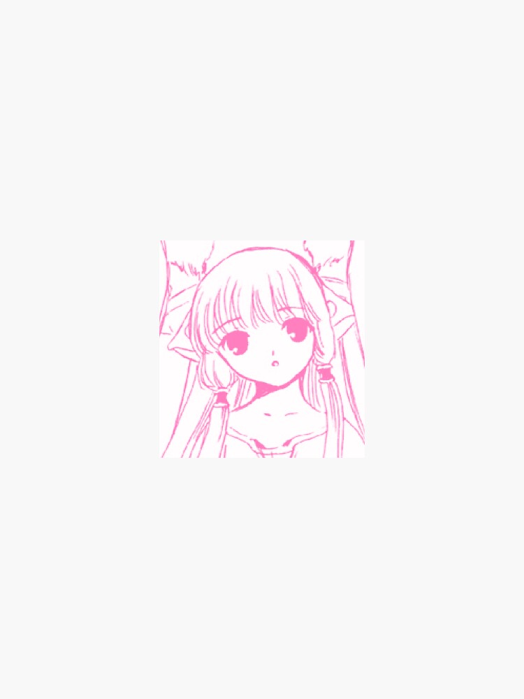 "chobits chi" Sticker by kawaikaeru | Redbubble