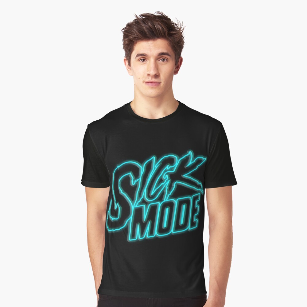"Sickmode cyan" Sticker for Sale by CylinderOfMeat | Redbubble