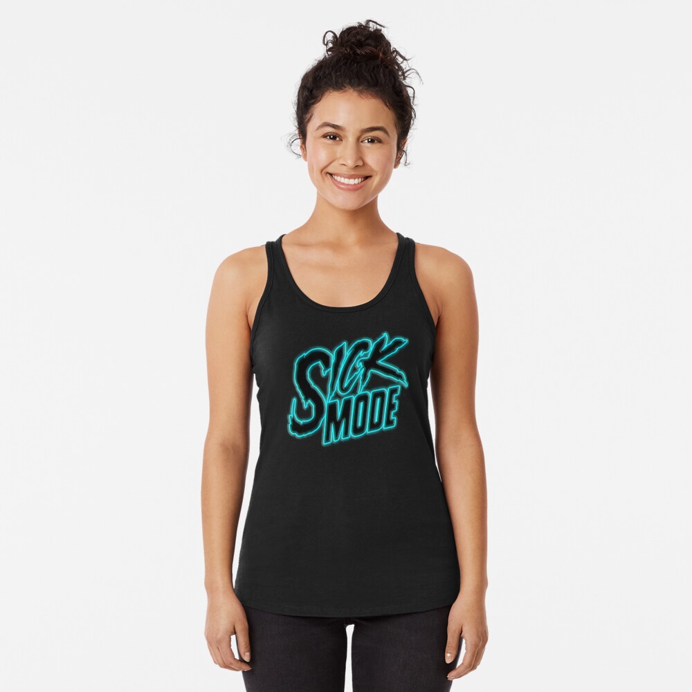 "Sickmode cyan" Sticker for Sale by CylinderOfMeat | Redbubble