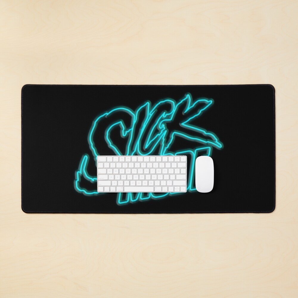 "Sickmode cyan" Sticker for Sale by CylinderOfMeat | Redbubble