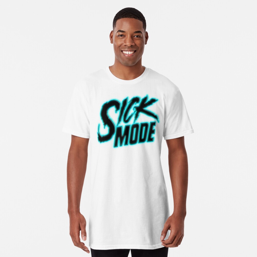 "Sickmode cyan" Sticker for Sale by CylinderOfMeat | Redbubble