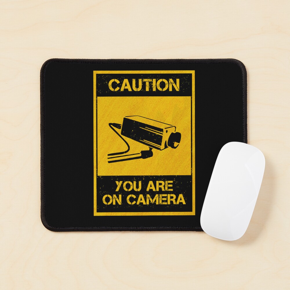 "Camera Is Watching You - Caution" Poster for Sale by CAUTION SHOP ...