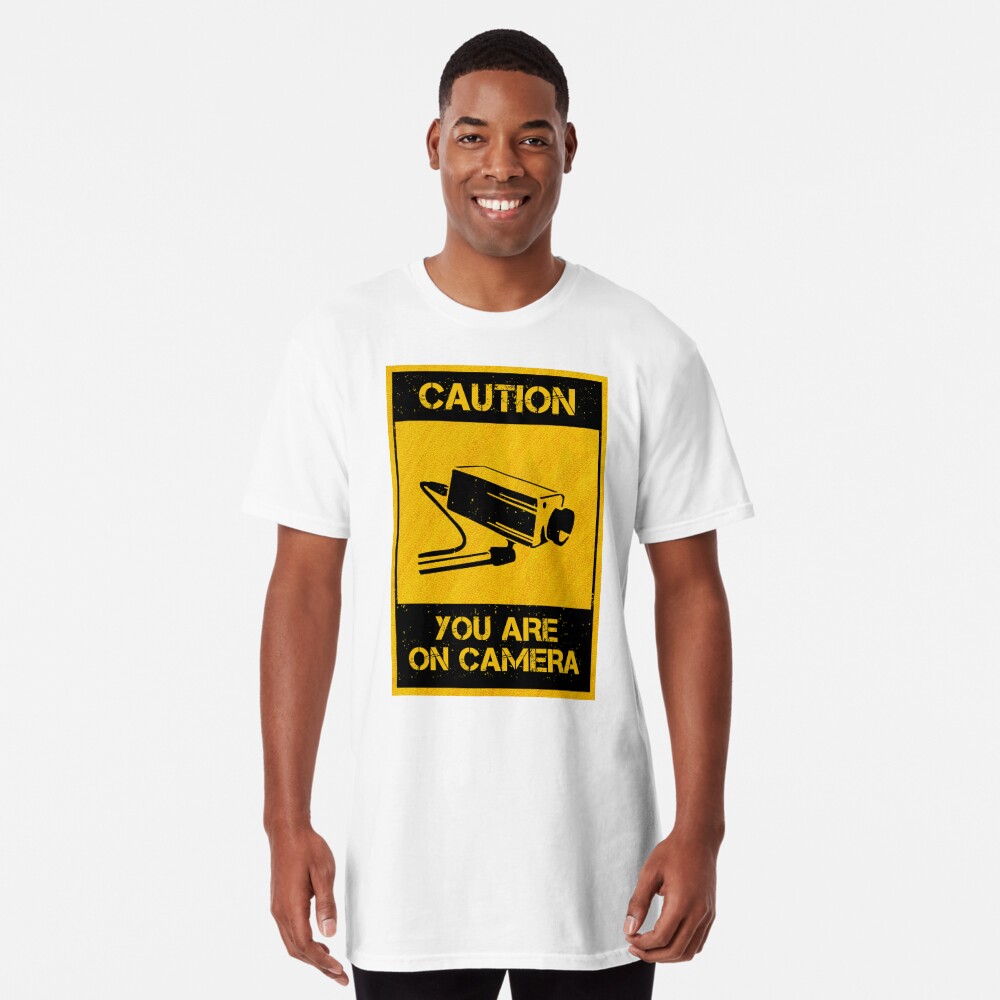 "Camera Is Watching You - Caution" Poster for Sale by CAUTION SHOP ...