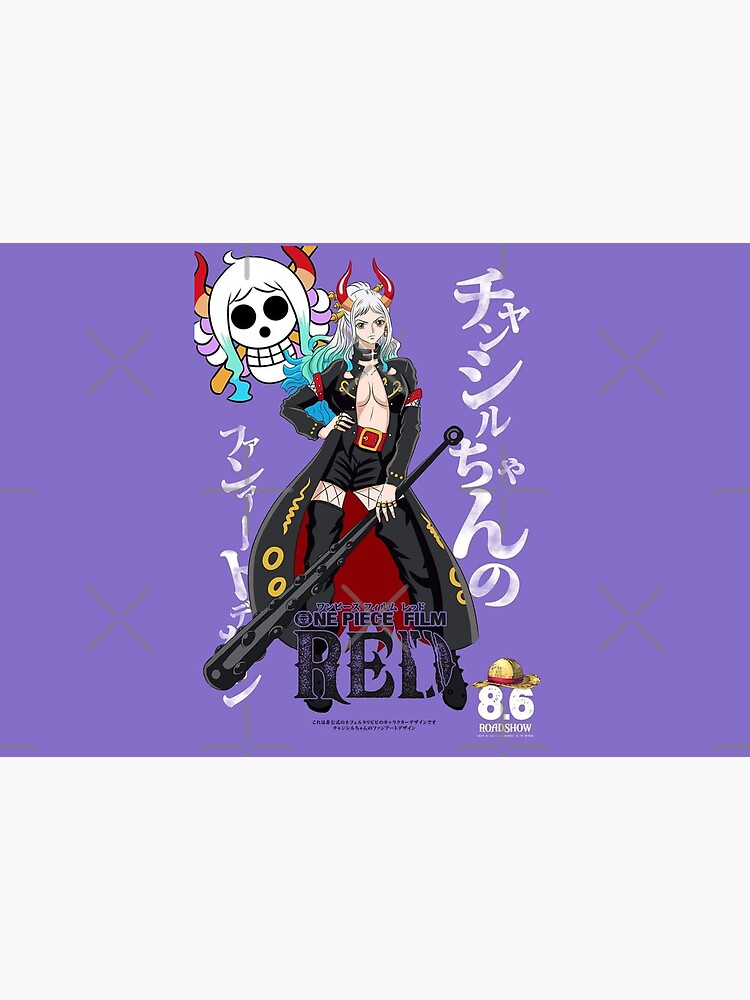 "One Piece Film Red Poster Yamato" Mask by Sonic-ip | Redbubble