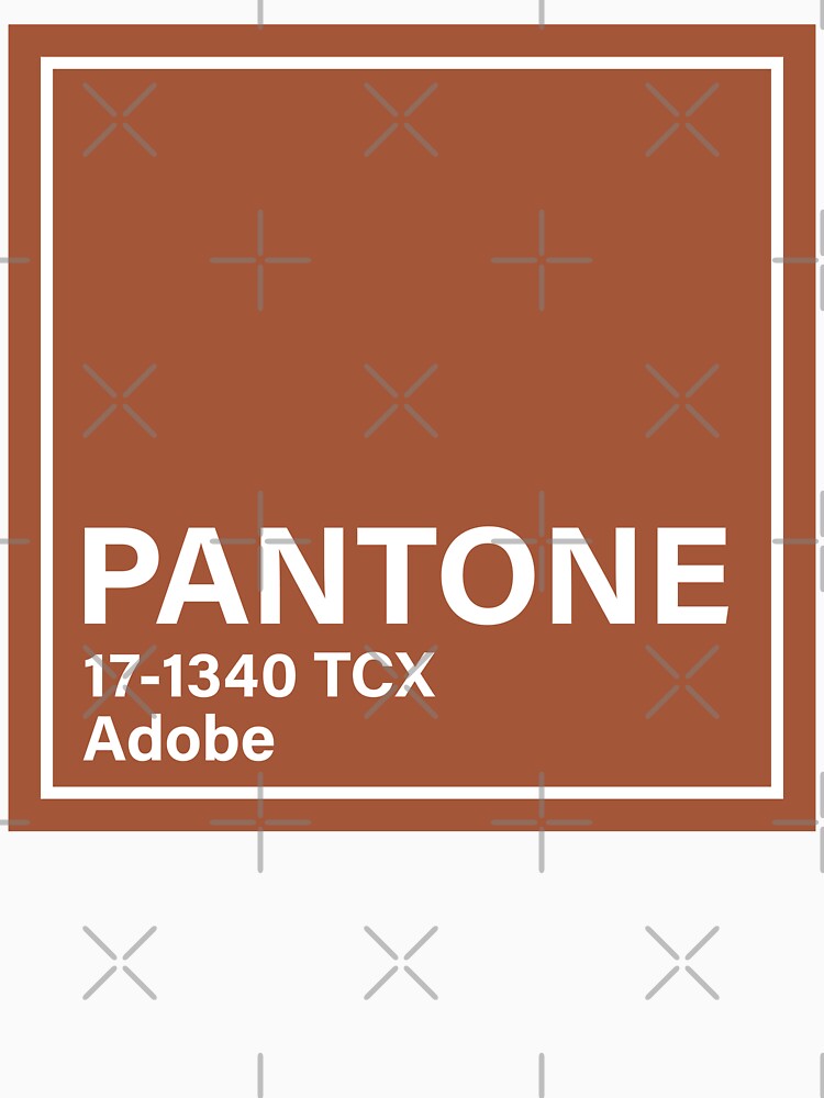 "pantone 17-1340 TCX Adobe" T-shirt for Sale by princessmi-com ...