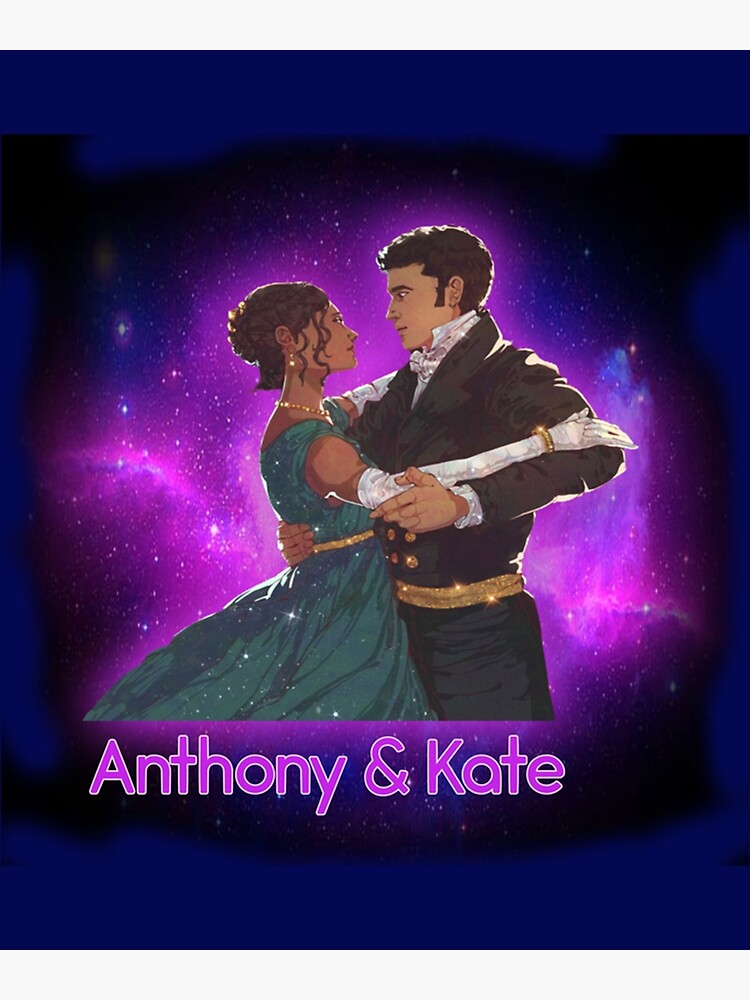"Bridgerton Anthony And Kate " Poster for Sale by camillemitchell ...