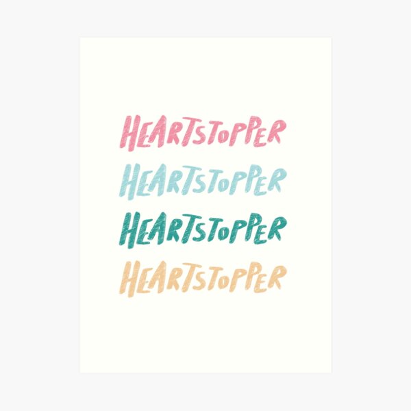 "Heartstopper logos" Art Print for Sale by stylesnspire | Redbubble