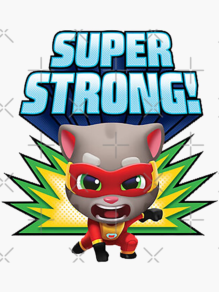 "Music Vintage Talking Tom Heroes Gift Music Fans" Sticker by ...