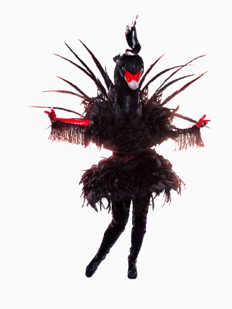 "Masked Singer US Season 5 Costume - Black Swan " T-shirt for Sale by ...