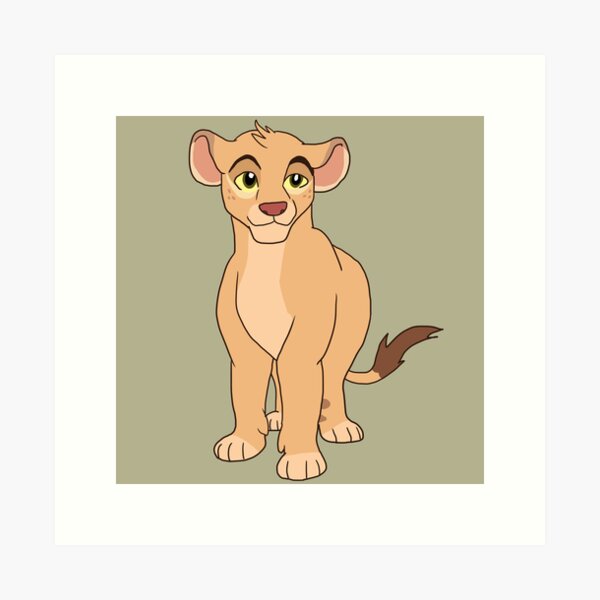 The Lion King-The Lion Guard A4 Watercolour Print Prints Digital Prints ...