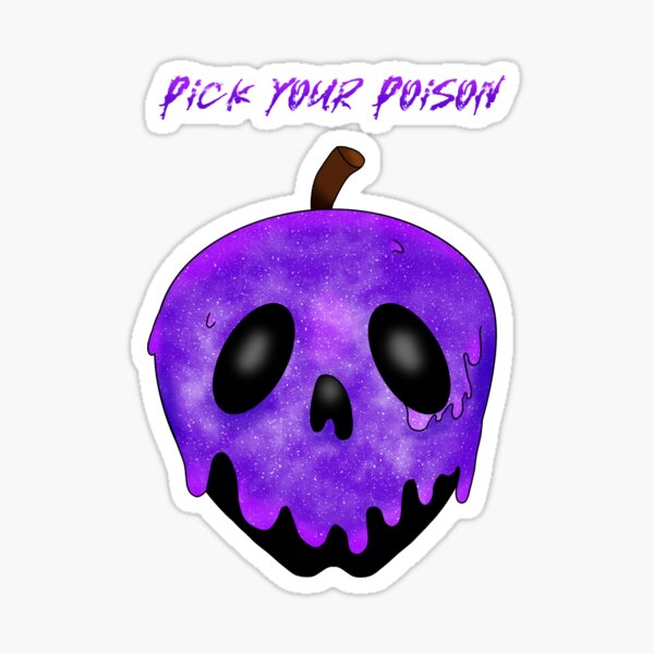 "Purple Candy apple" Sticker by TheArtAttack23 | Redbubble