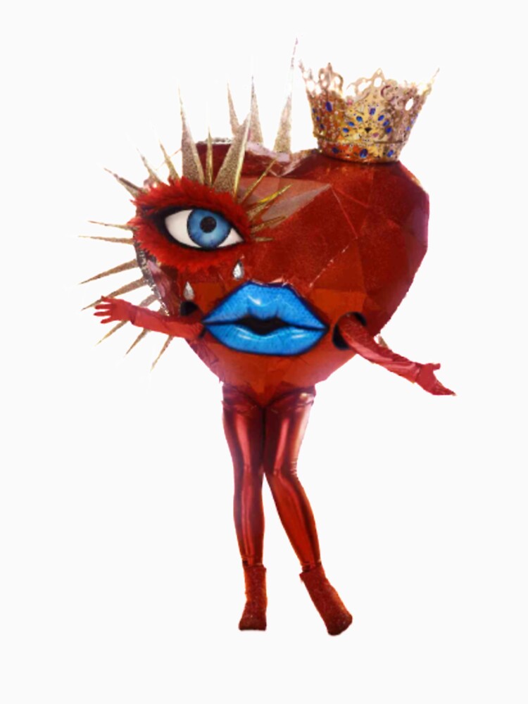 "Masked Singer US Season 6 Costume - Queen of Hearts " T-shirt for Sale ...