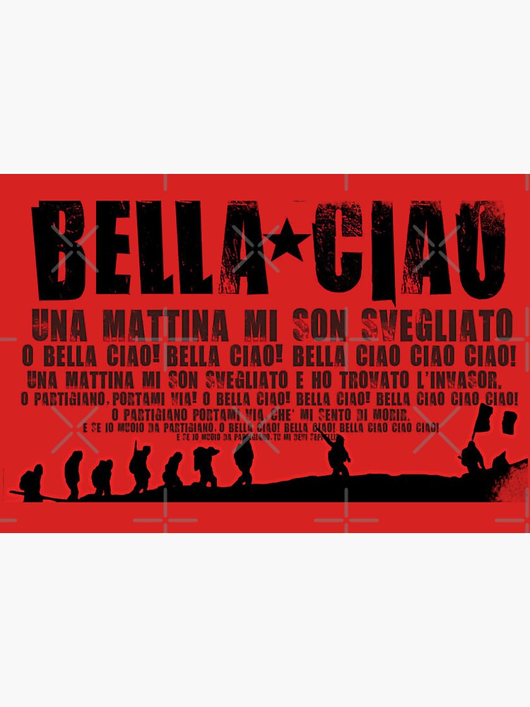 "Bella Ciao" Art Board Print for Sale by CitiesonWalls | Redbubble