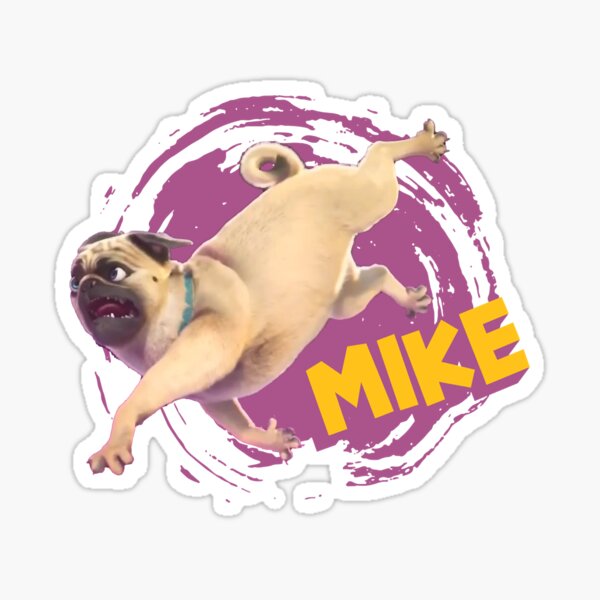 "Vintage Retro Mighty Mike Gifts Best Men" Sticker by Mariellecormi5 ...