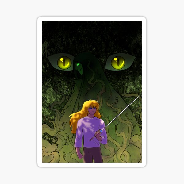 "Chapter 8 Cover" Sticker for Sale by AuroraComic | Redbubble