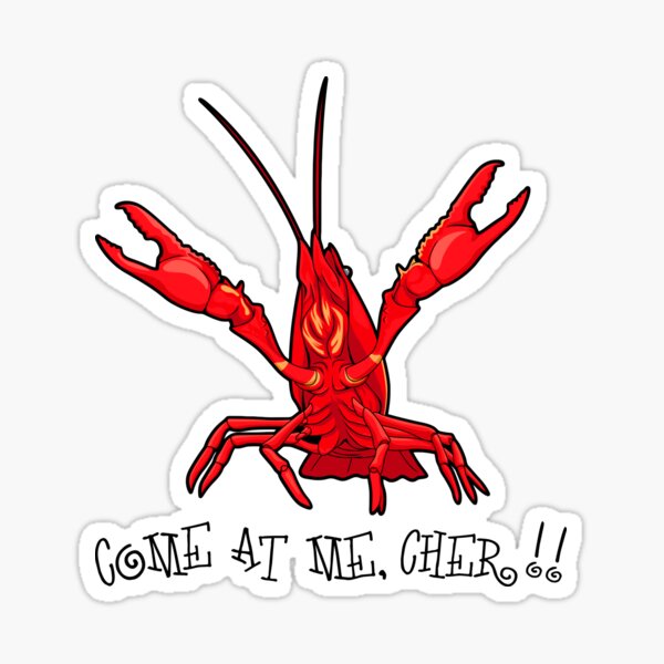 "Come at Me, Cher!" Sticker by muskitt | Redbubble