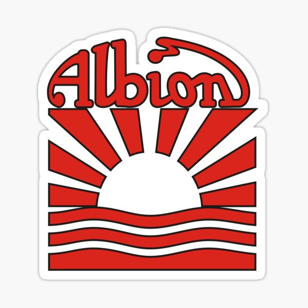 "Albion Motor Works" Sticker by dpi-print | Redbubble