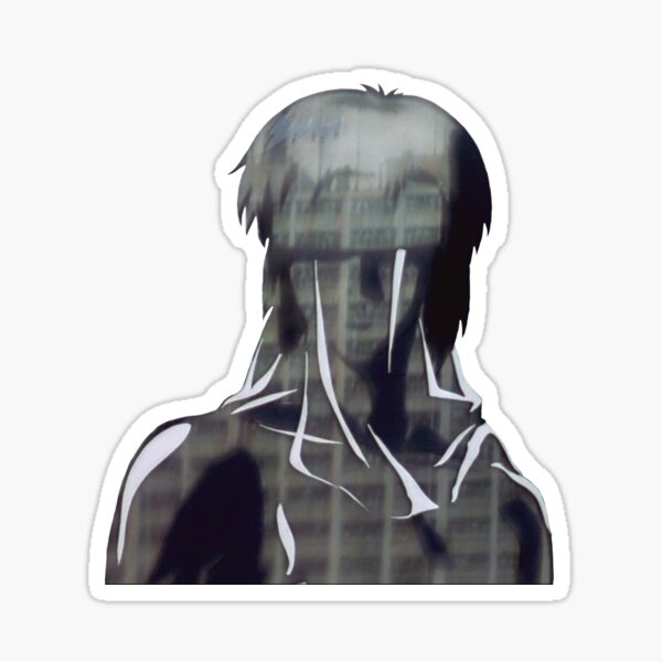 "Ghost In The Shell" Sticker by Patxirodri | Redbubble