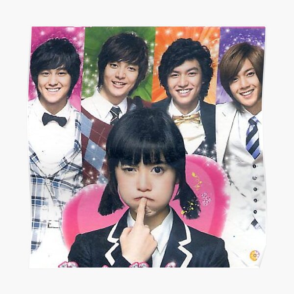 "Boys OVER flowers" Poster for Sale by ale040504 | Redbubble