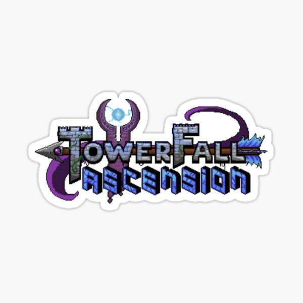 "towerfall" Sticker for Sale by Zoon-shop | Redbubble