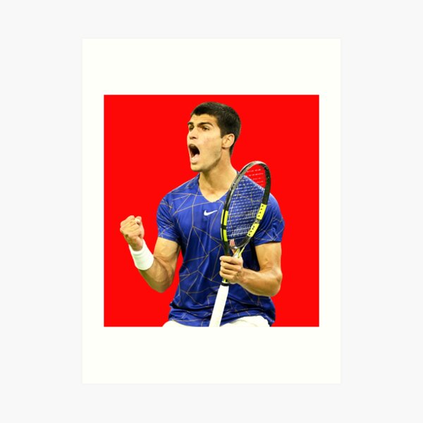 "Carlos Alcaraz Garfia , Tennis player Carlos Alcaraz" Art Print by ...
