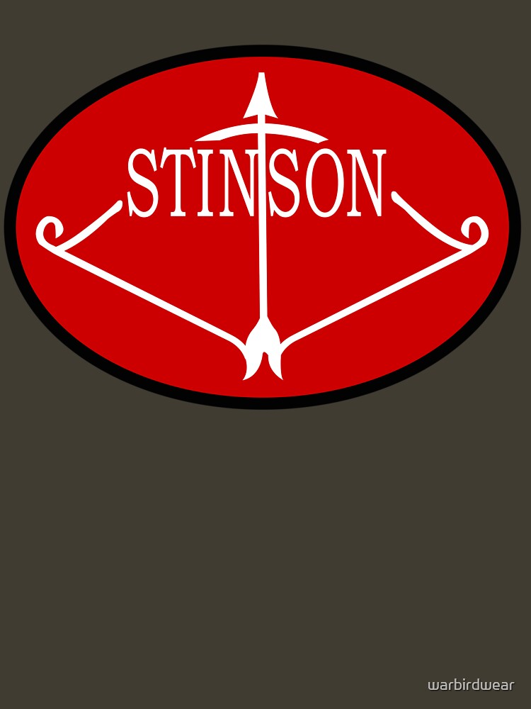 "Stinson Aircraft Company Logo" T-shirt for Sale by warbirdwear ...