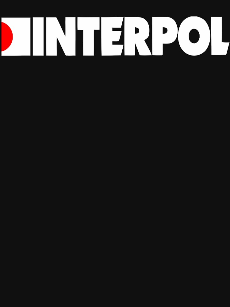 "Interpol band logo" T-shirt for Sale by GailBilsland60 | Redbubble ...