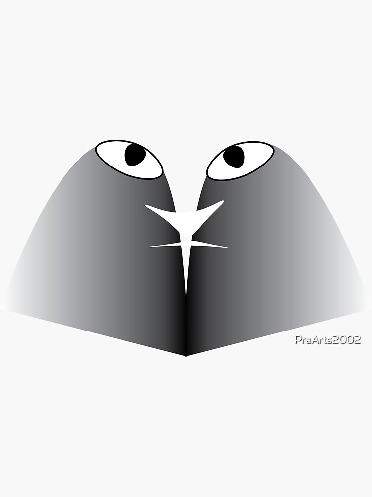 "lightning cat " Sticker by PraArts2002 | Redbubble