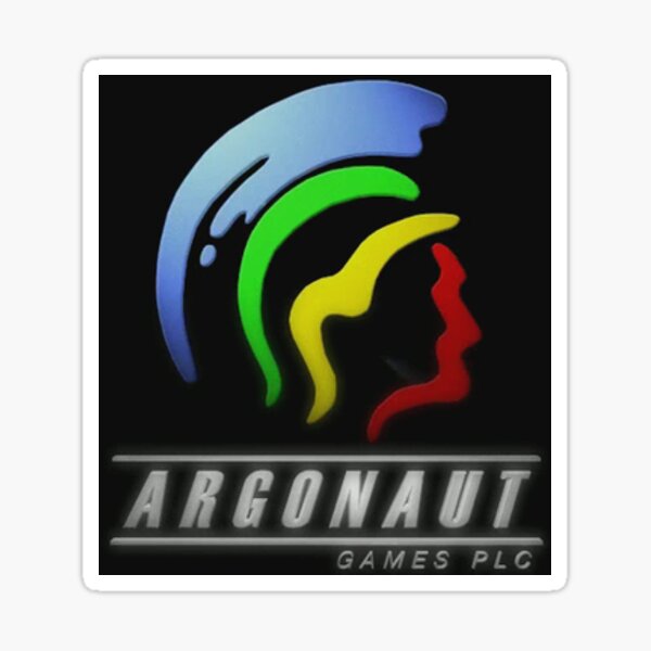 Pegatina «Logotipo de la empresa desaparecida de Argonaut Games» de ...