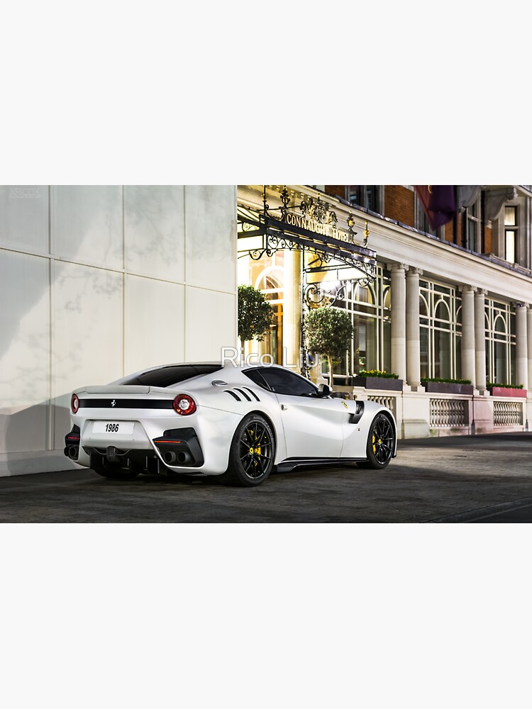 "Ferrari F12 TDF" Sticker for Sale by ricoliu | Redbubble