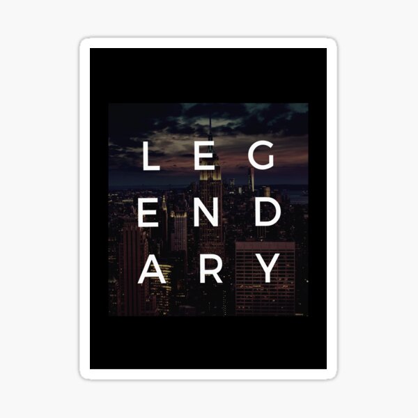 "Legendary" Sticker by BellaNeo | Redbubble
