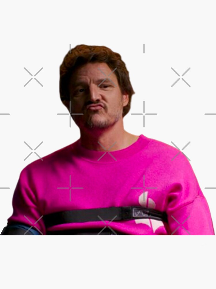 " Pedro pascal cute" Sticker for Sale by munizart | Redbubble