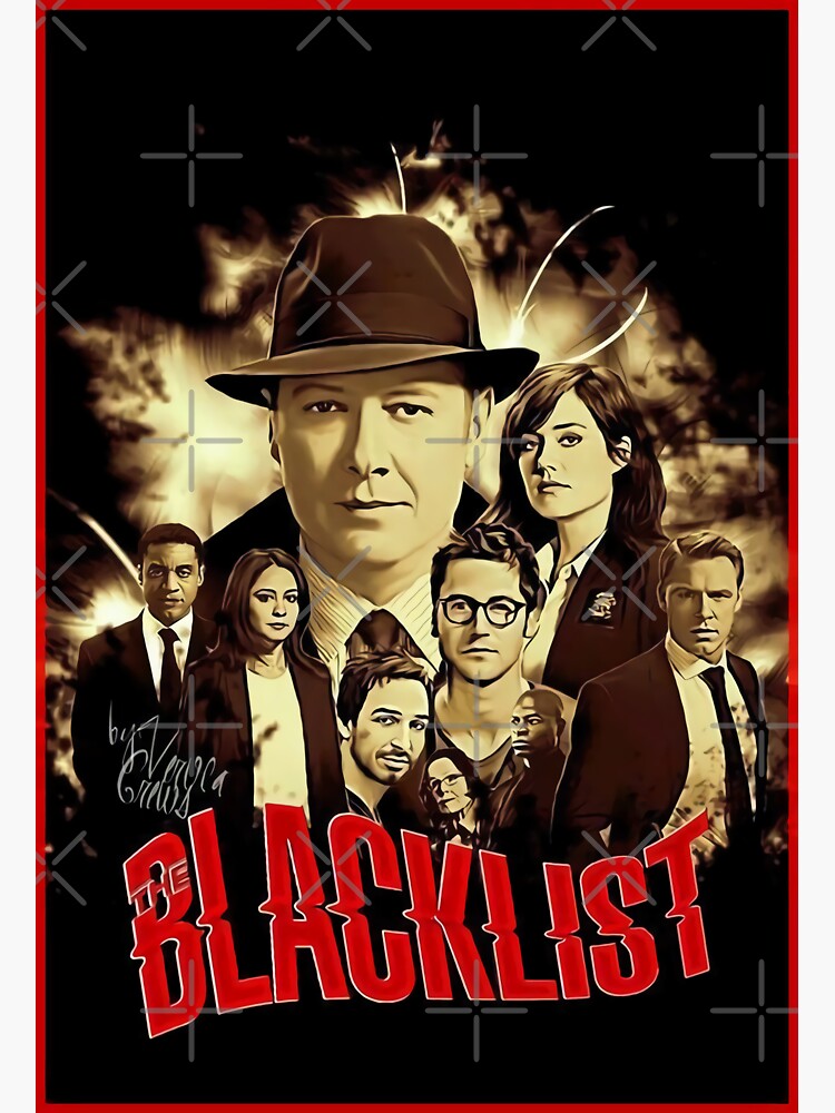 "All Character ( The Blacklist )" Sticker by bradleyschaden6 | Redbubble