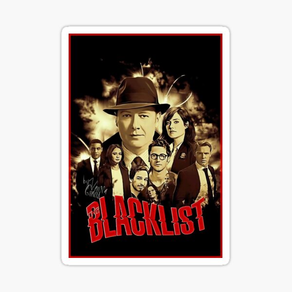 "All Character ( The Blacklist )" Sticker by bradleyschaden6 | Redbubble