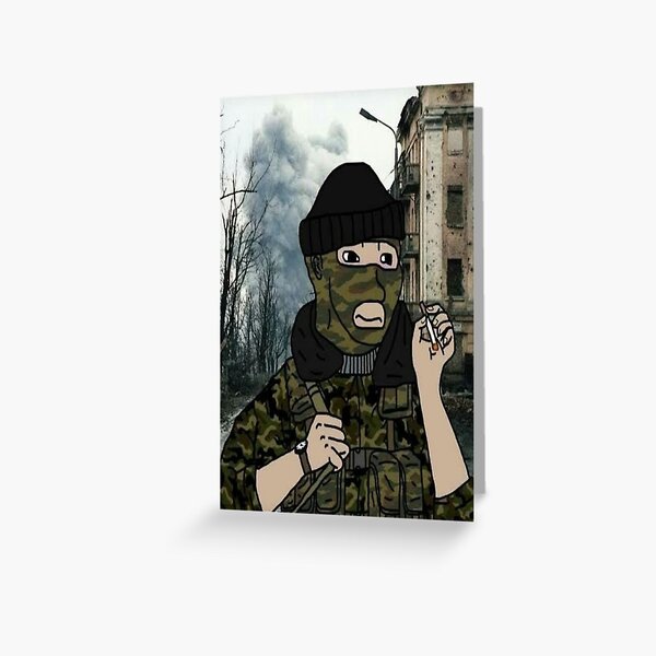 "Task force doomer" Greeting Card by collinsdrawings | Redbubble