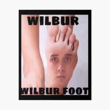 "Wilbur foot" Art Board Print by Zastizy | Redbubble