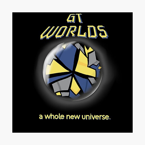 "GT Worlds Full Logo" Photographic Print for Sale by holm1027 | Redbubble