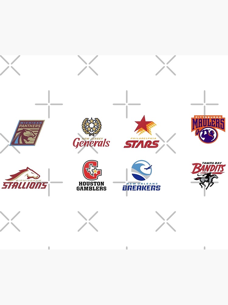 "Usfl Pack" Poster for Sale by BeachHouseArt | Redbubble