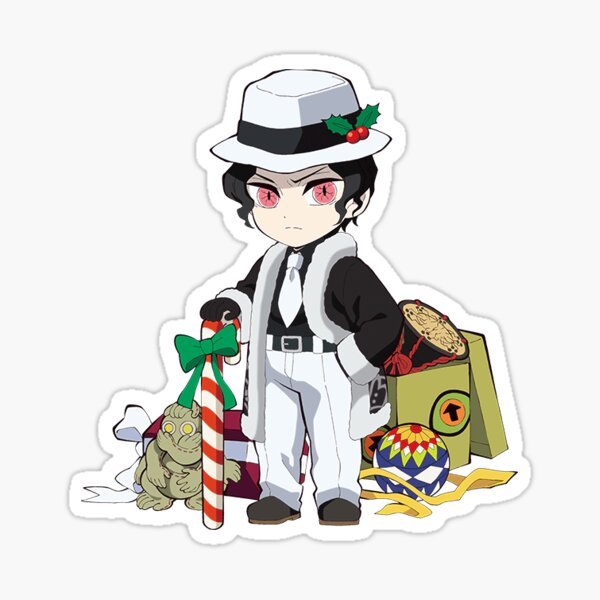 "Demon Slayer - Muzan Kibutsuji" Sticker by Clumsyx3 | Redbubble