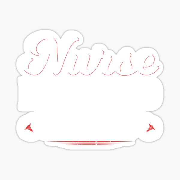 "Correctional Nurse Behind Bars Forensic Nursing Prison" Sticker by ...