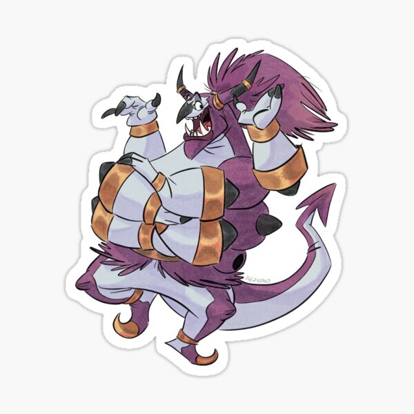 "Hóópa Unbound" Sticker for Sale by artofeliza | Redbubble