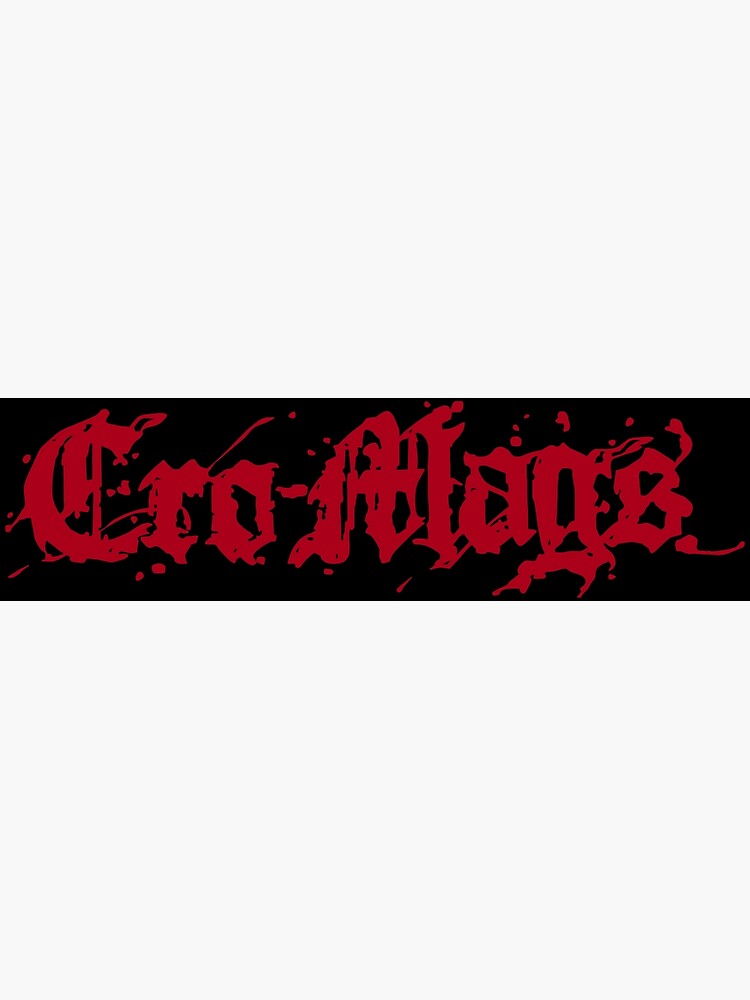 "Cro-Mags" Poster for Sale by BrentBarrows | Redbubble