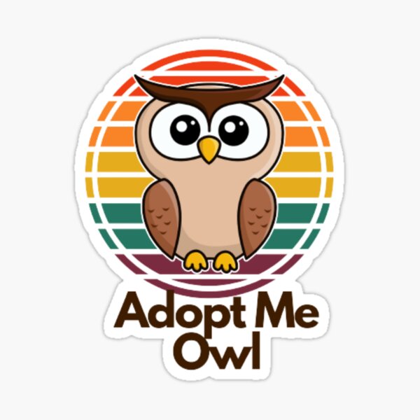 "Adopt Me Owl | Modern Owl Design Styles | Cool Owl Bird Art For Birds ...