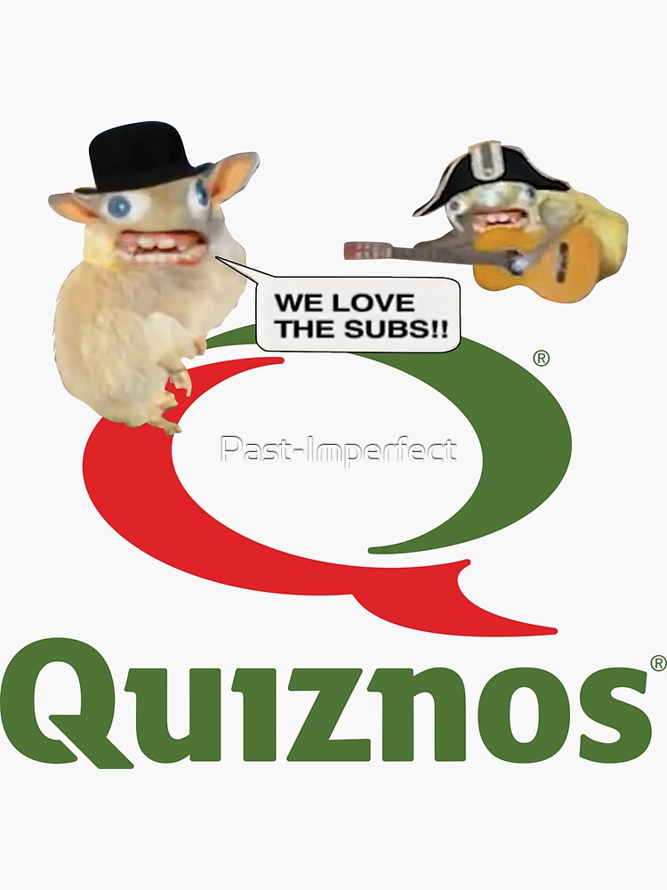 "Quiznos Subs - Quiznos Dead Hamsters - Defunct Sandwich Chain" Sticker ...