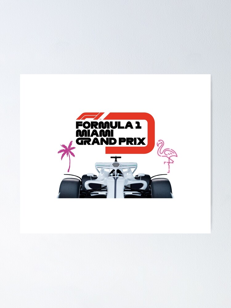 "Copy of Miami circuit f1 2022" Poster for Sale by le-studyer | Redbubble