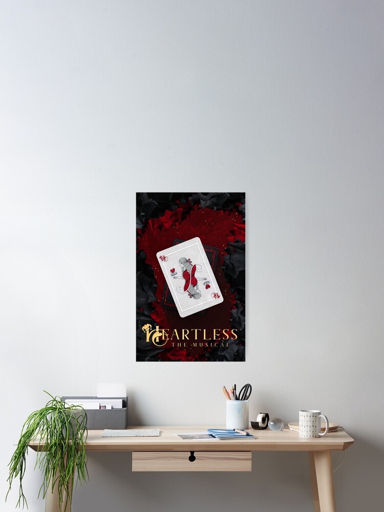 "Heartless The Musical Poster (by Megan McCullough)" Poster for Sale by ...
