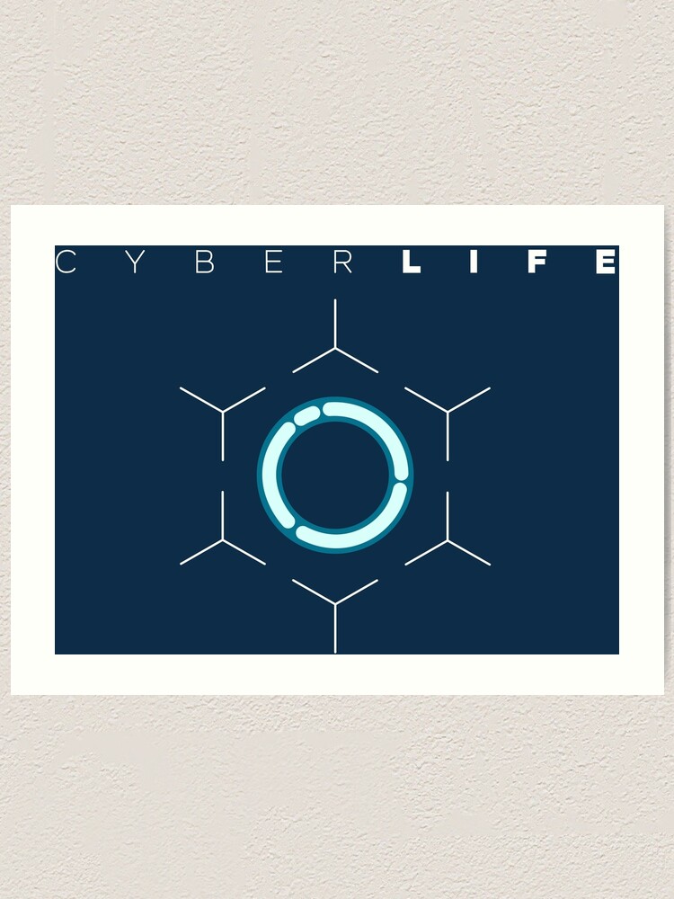 "Detroit: Become Human Cyber Life power logo" Art Print for Sale by ...