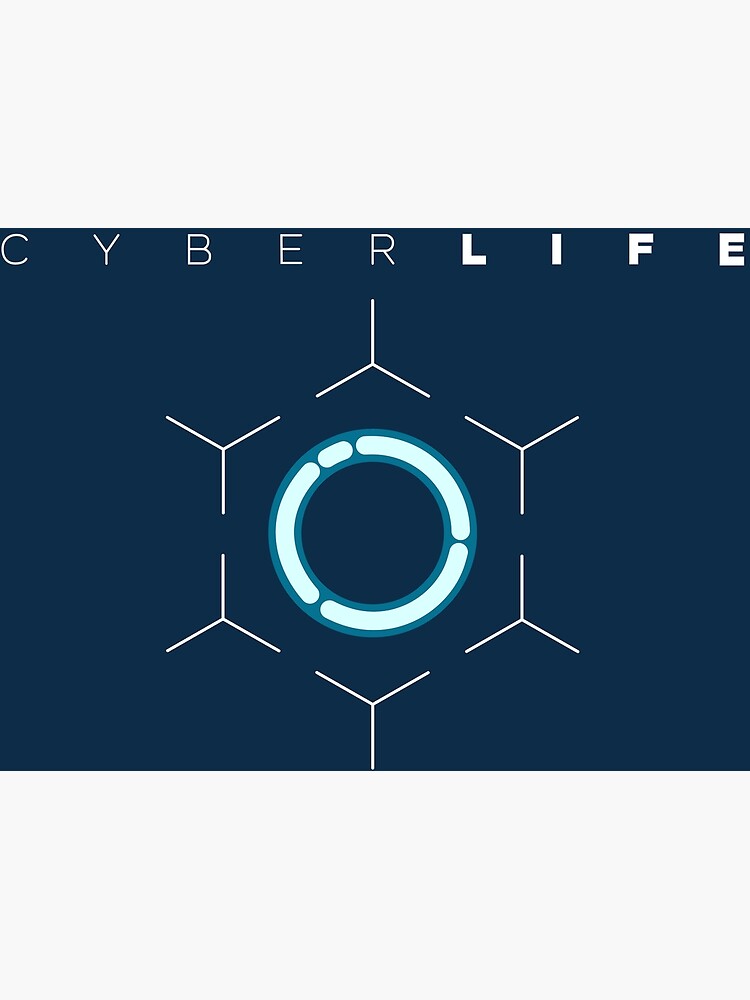 "Detroit: Become Human Cyber Life power logo" Poster for Sale by ...